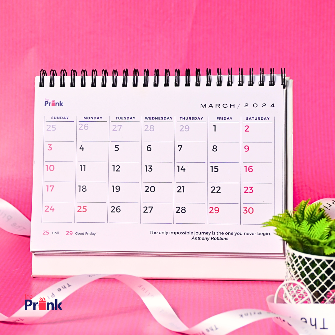Motivational Quotes Calendar | 2024 – The Prink