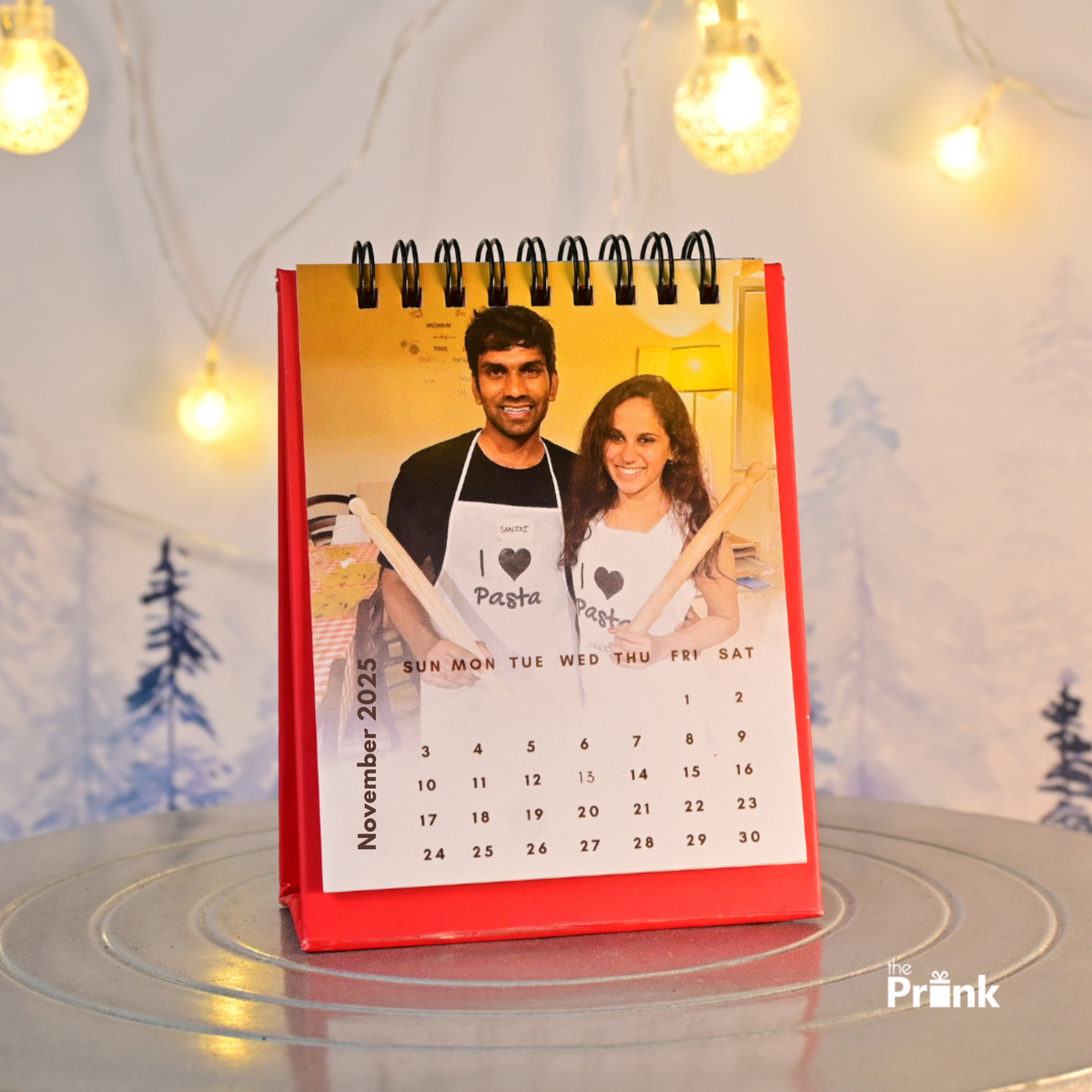 Mini Cute Calendar with photos | 2025 – The Prink