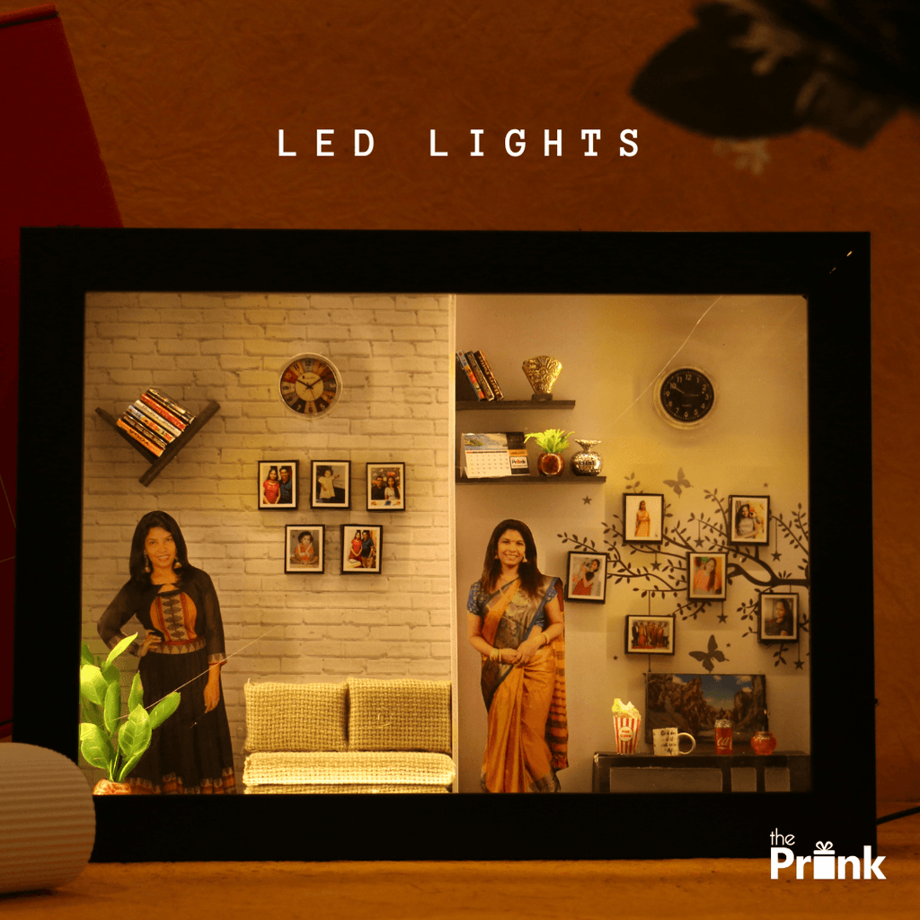 Forest Themed Miniature Box with Lights | Perfect 1st Birthday Gift ...