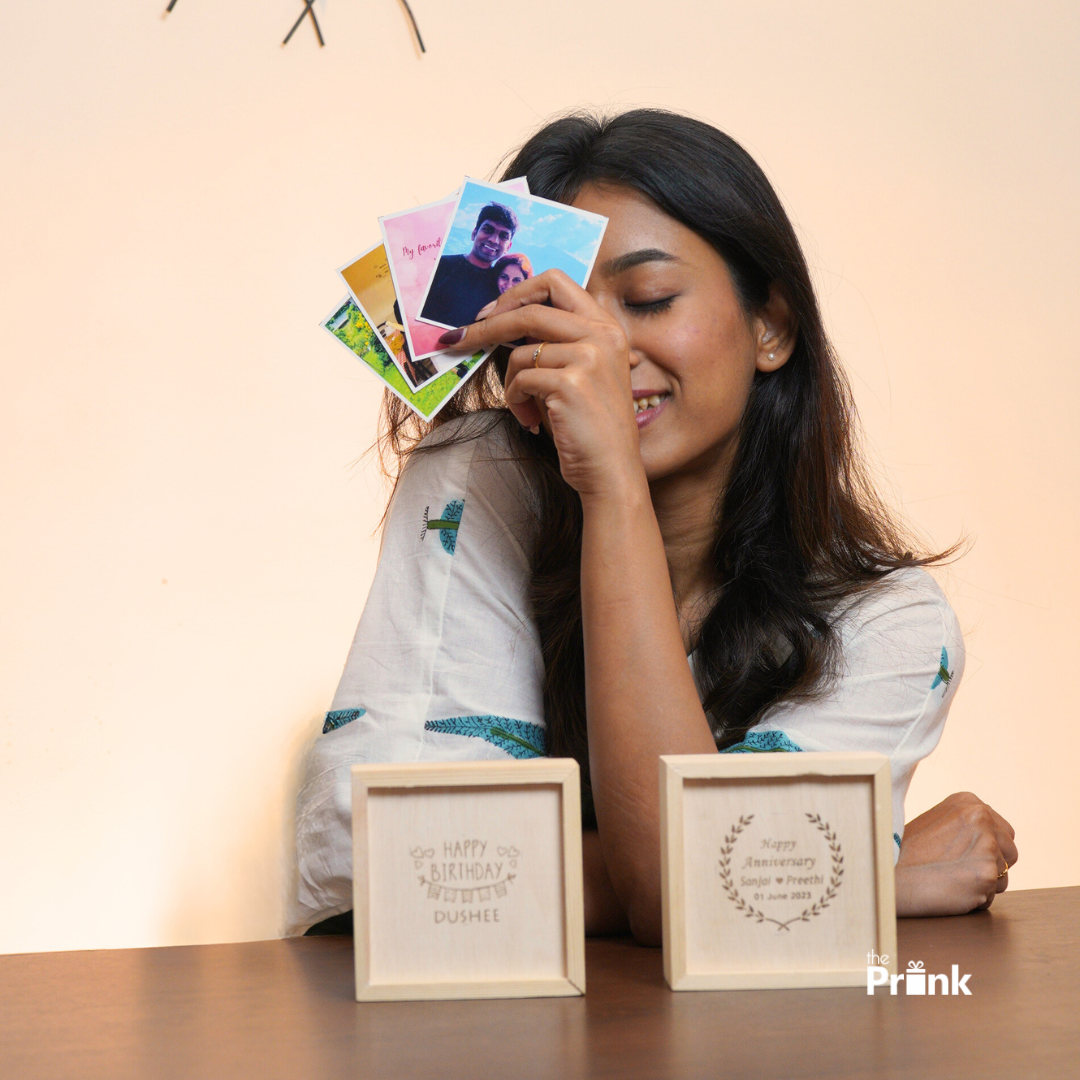 Polaroid Photo Box | price Starts at Rs 999 | Best Gift for Marriage ...