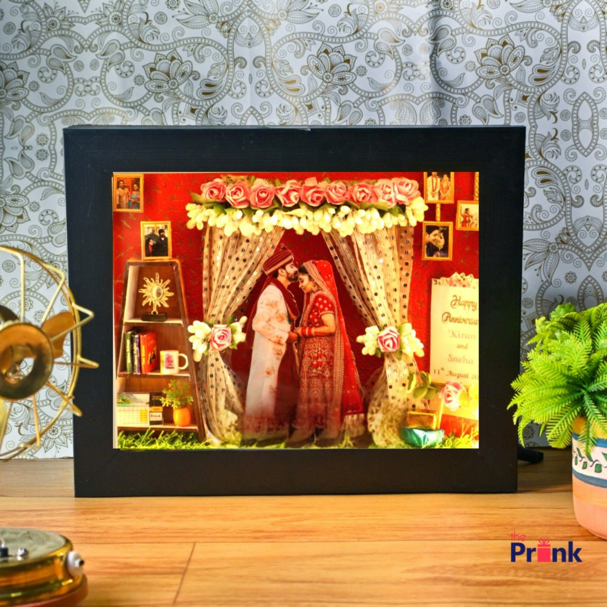 Wedding Miniature Frame | Price Starts at Rs 999 | Custom Couple Gifts ...